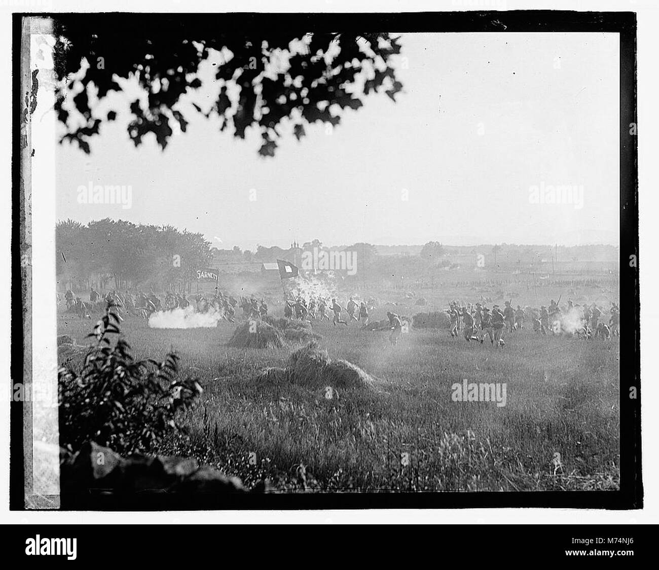 A photograph of Gettysburg, a key site in American Civil War history ...
