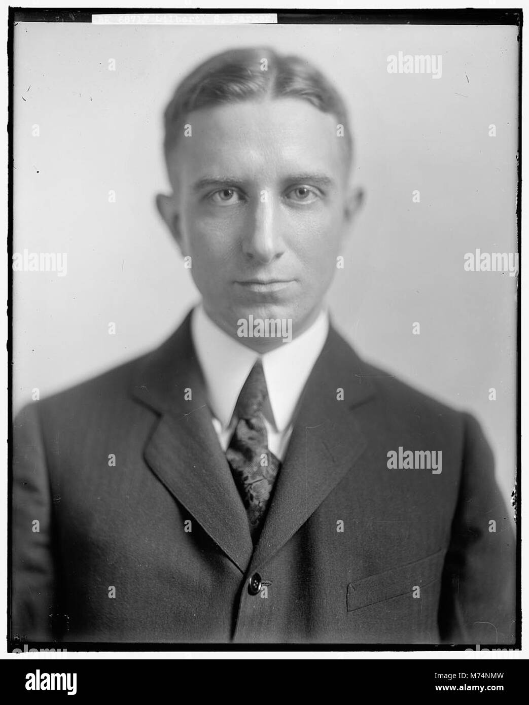 S. Parker Gilbert, a significant figure, is featured in a historical ...