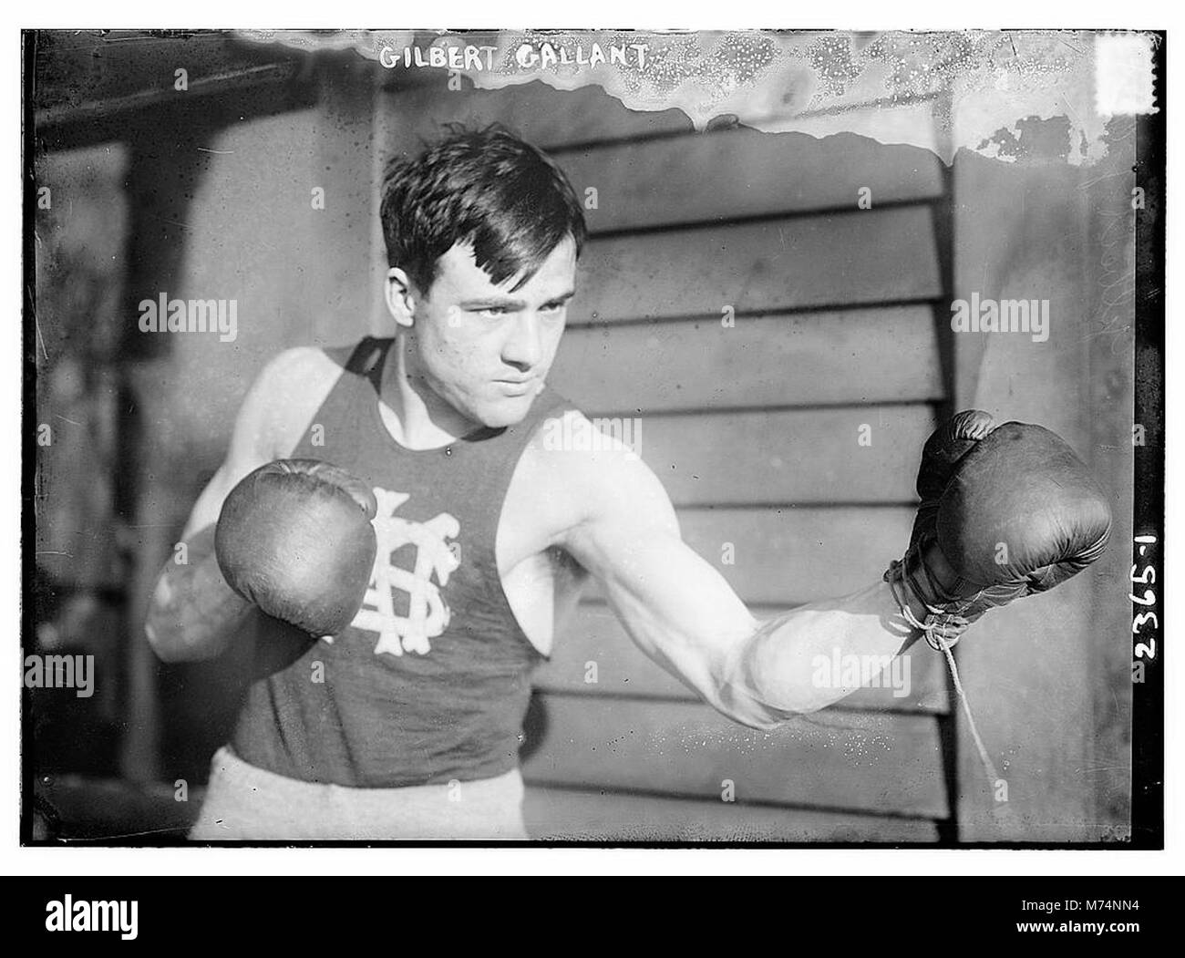 Gilbert Gallant is featured in this portrait. Gallant was a notable ...
