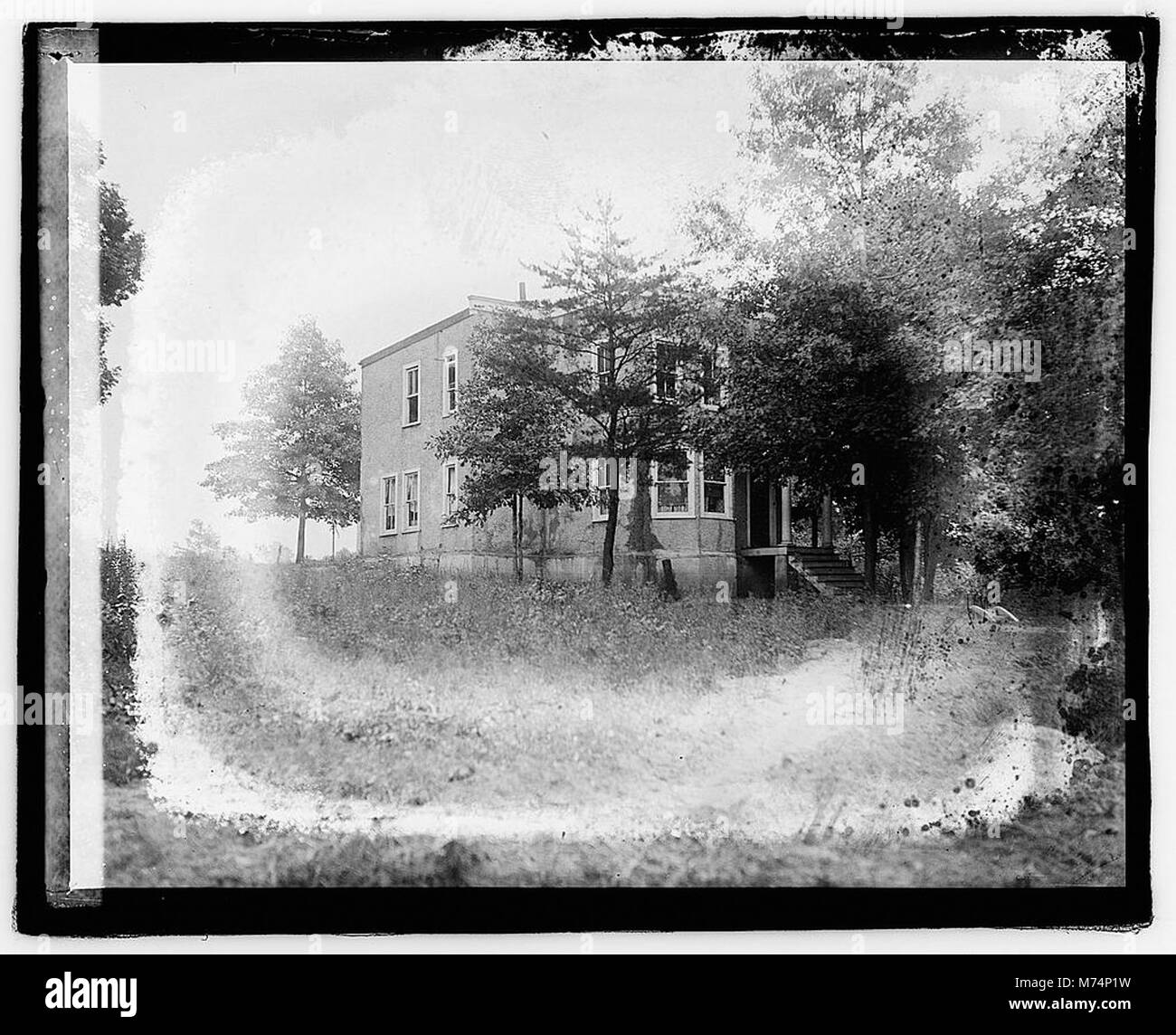This image features the Goerty house, capturing its distinctive ...