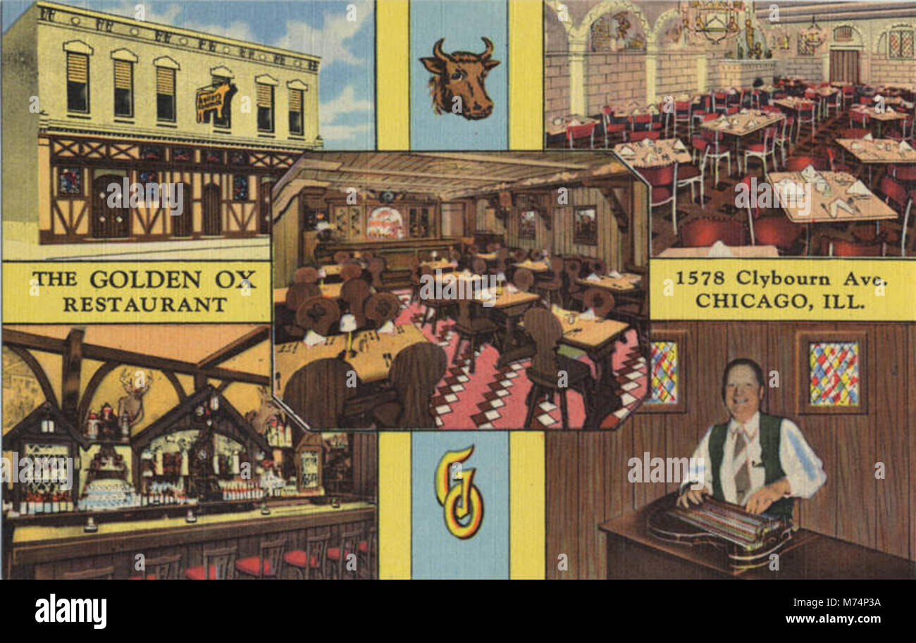 The Golden Ox Restaurants, a notable dining establishment, was a ...