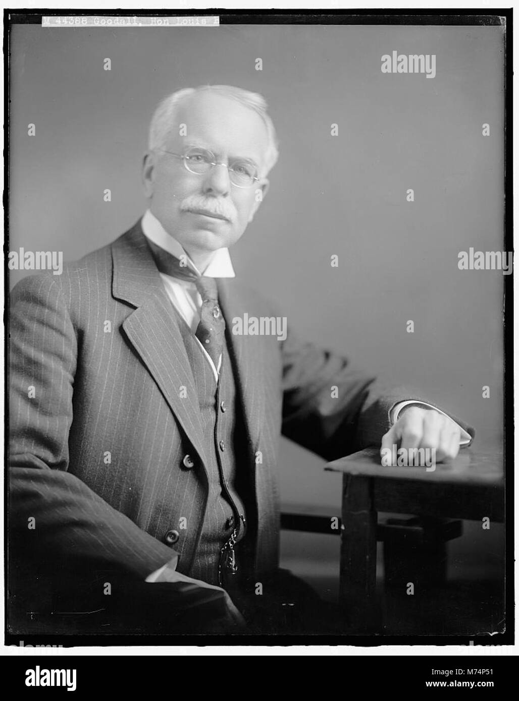 A portrait of Louis B. Goodall, an honorable individual, capturing a ...