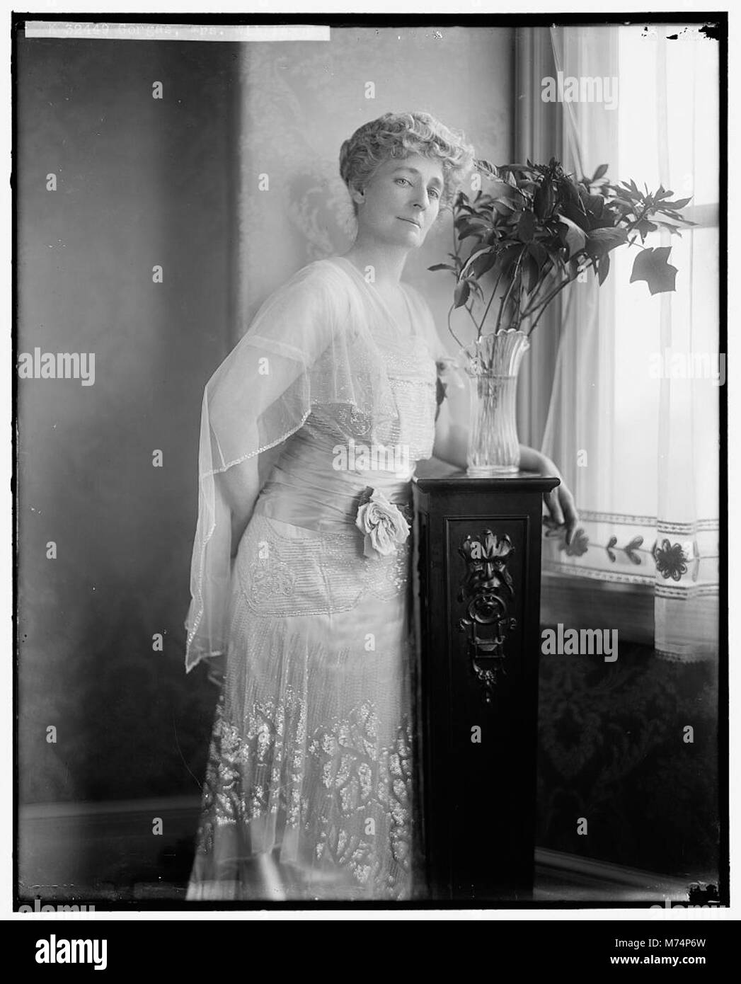 This photograph shows Mrs. William C. Gorgas, a notable figure in ...
