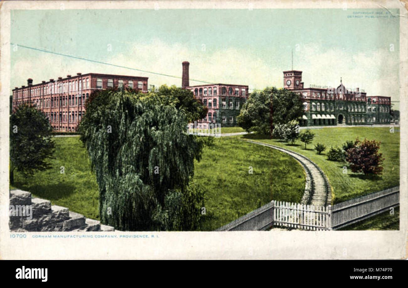 The Gorham Manufacturing Company, known for its craftsmanship, is ...