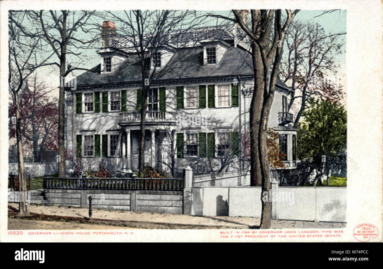 Langdon House High Resolution Stock Photography and Images - Alamy