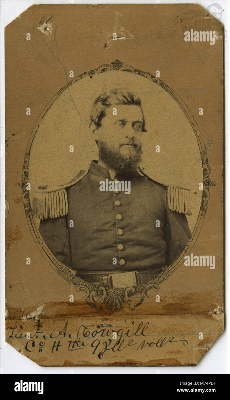 This photograph features Alfred Cowgill, offering a glimpse into the ...