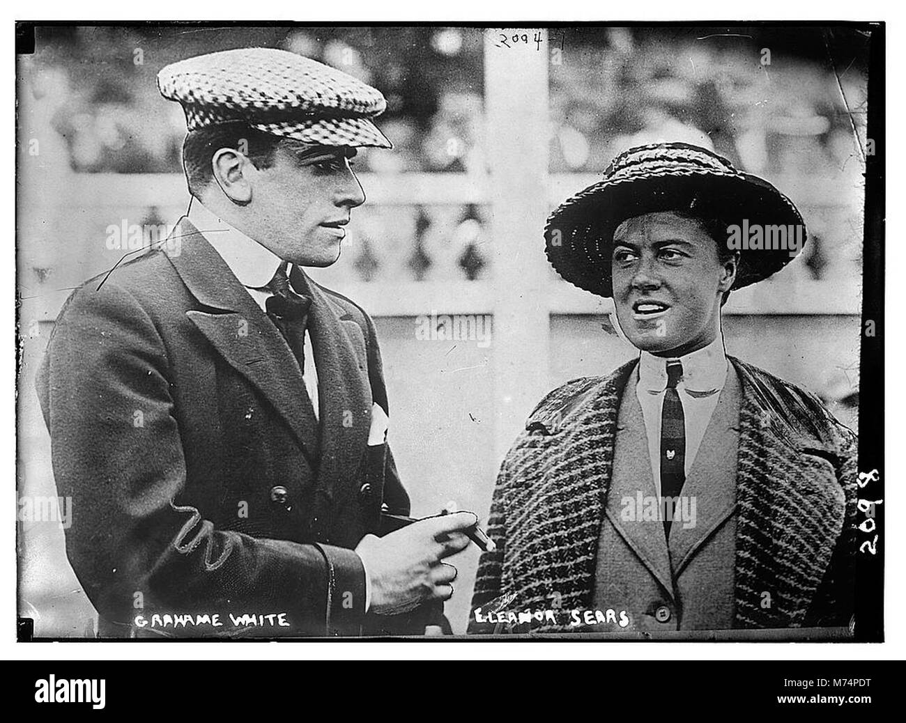 Claude Grahame-White, also known as Graham White, is seen with Eleanor ...
