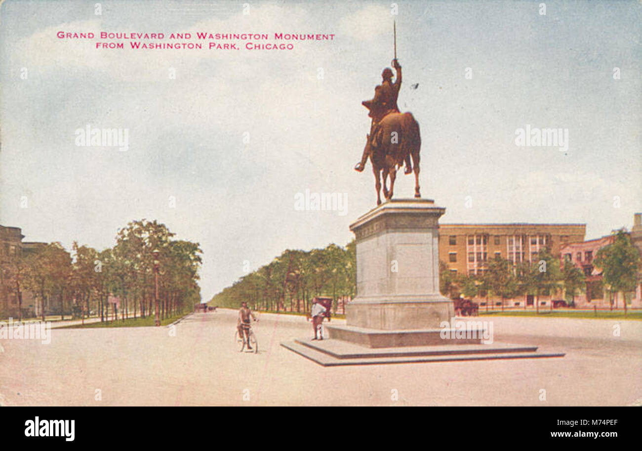 Grand boulevard chicago hi-res stock photography and images - Alamy