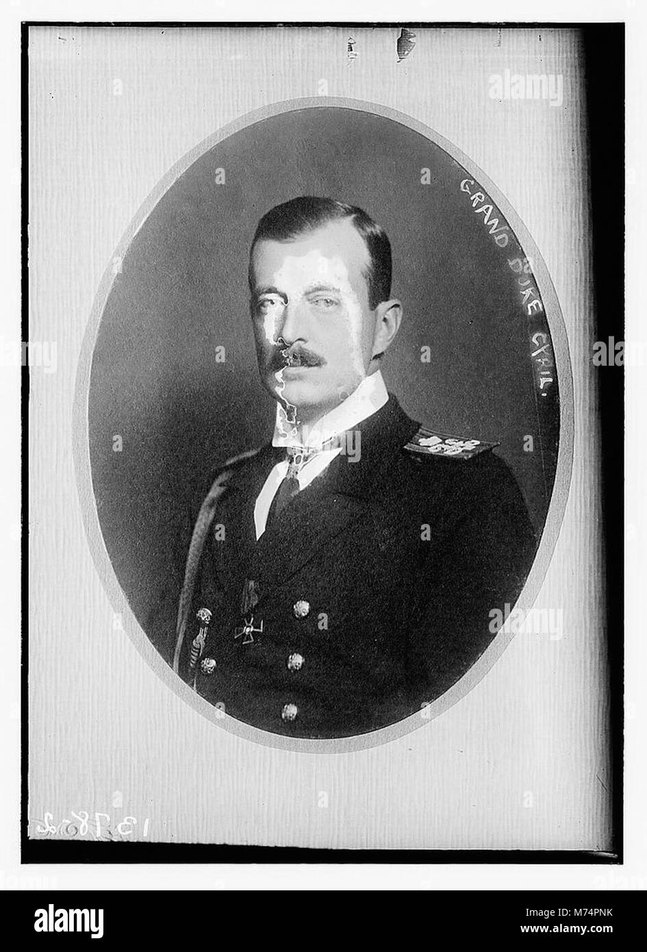 Grand Duke Cyril, a Russian royal figure, is known for his ...