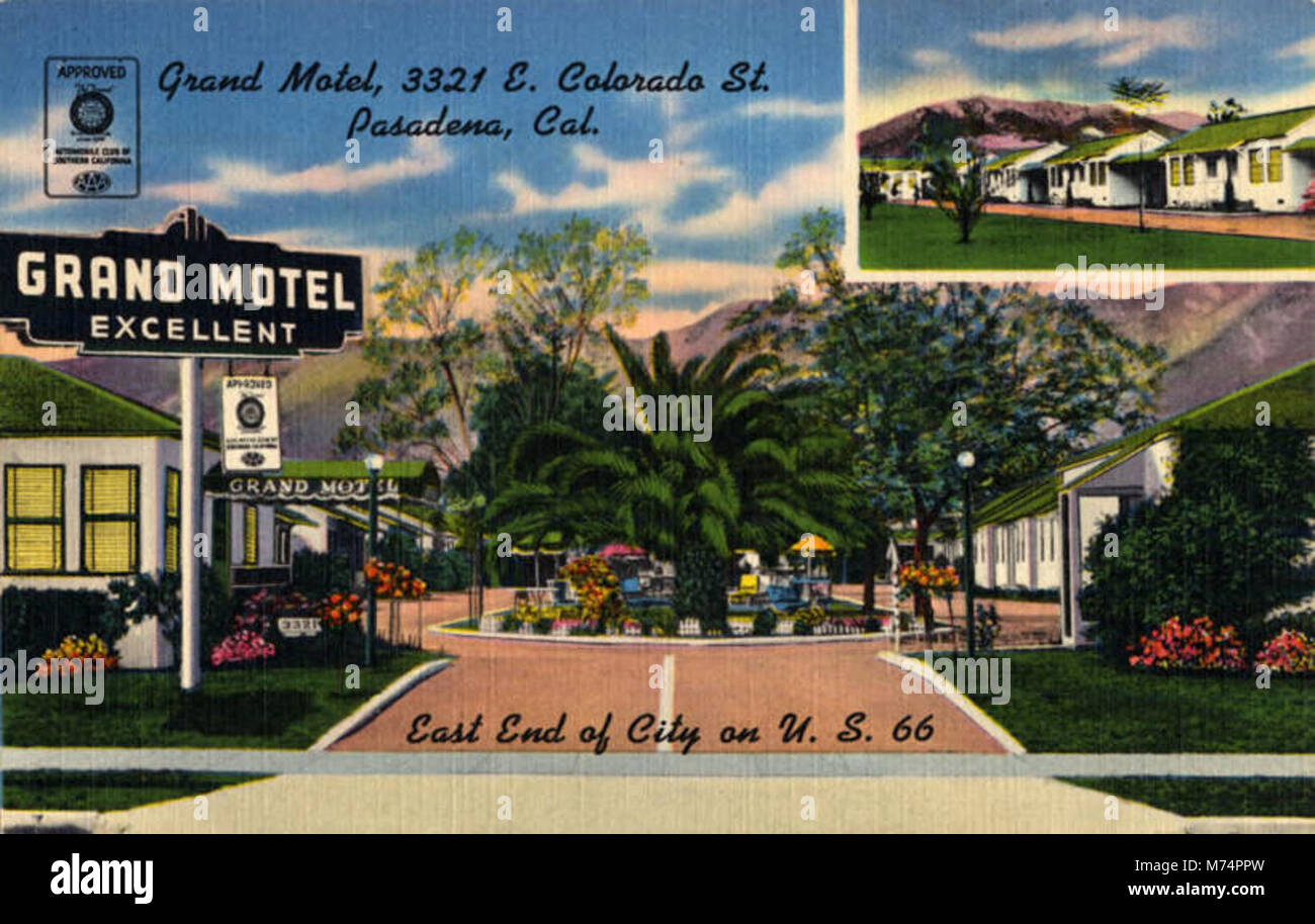 Grand Motel (NBY 436918 Stock Photo - Alamy