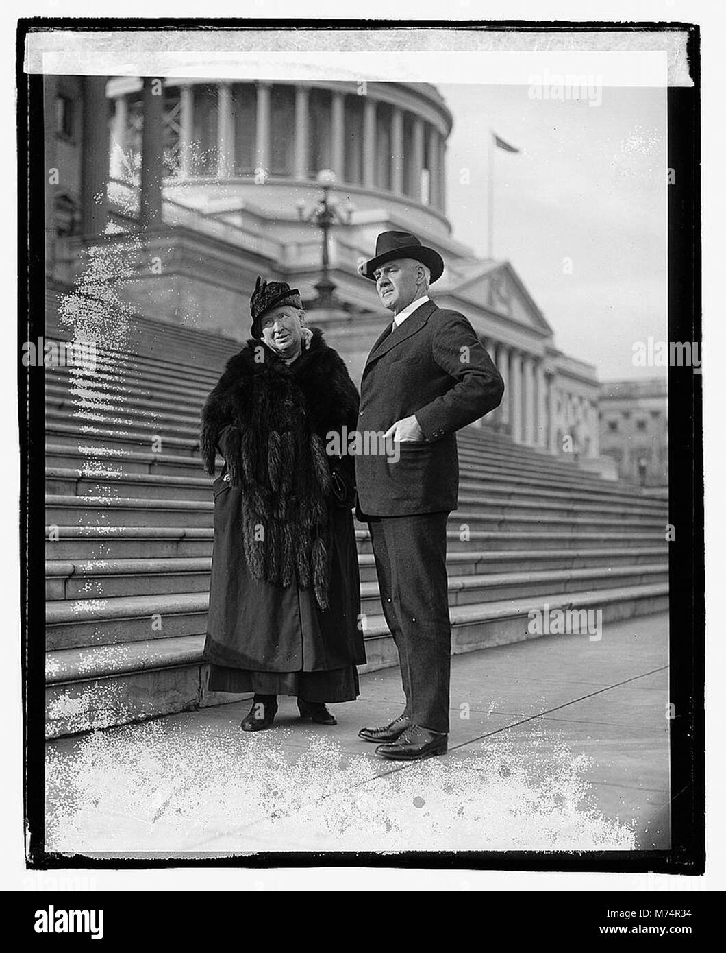 Alice M. Robertson and J.W. Harreld, Oklahoma LOC npcc.03386 Stock ...