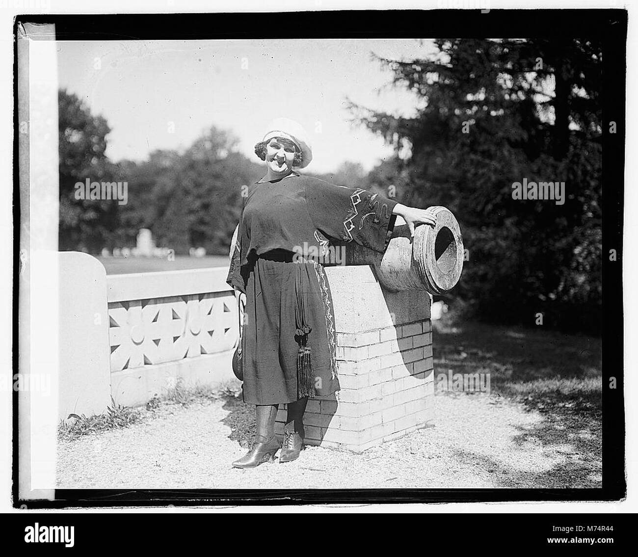The photograph depicts Alice Polen, showcasing her as an important ...