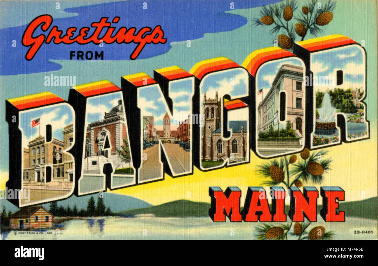 A vintage postcard featuring a scenic or iconic view, intended as a ...
