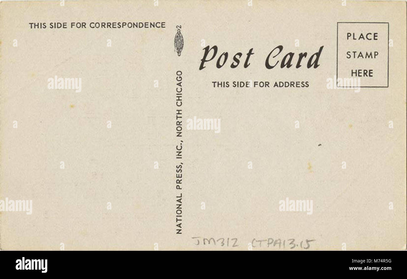 A postcard from the All States Hobby Club, featuring memorabilia and ...