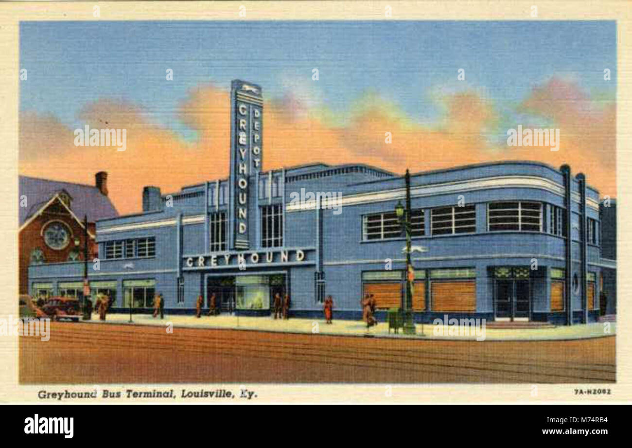 The Greyhound Bus Terminal serves as a major transportation hub ...