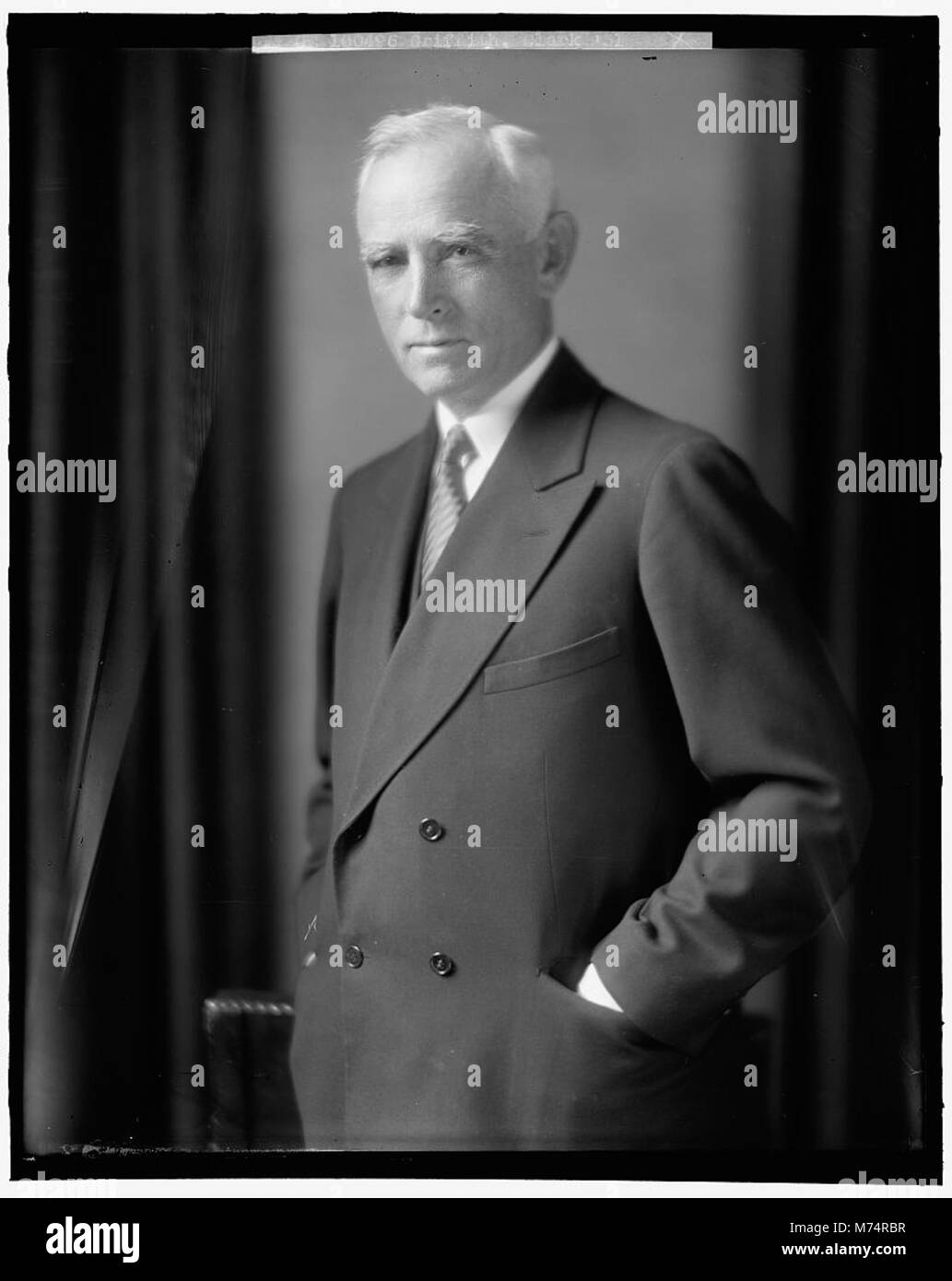 Clark Griffith, depicted in this historical portrait, was a prominent ...