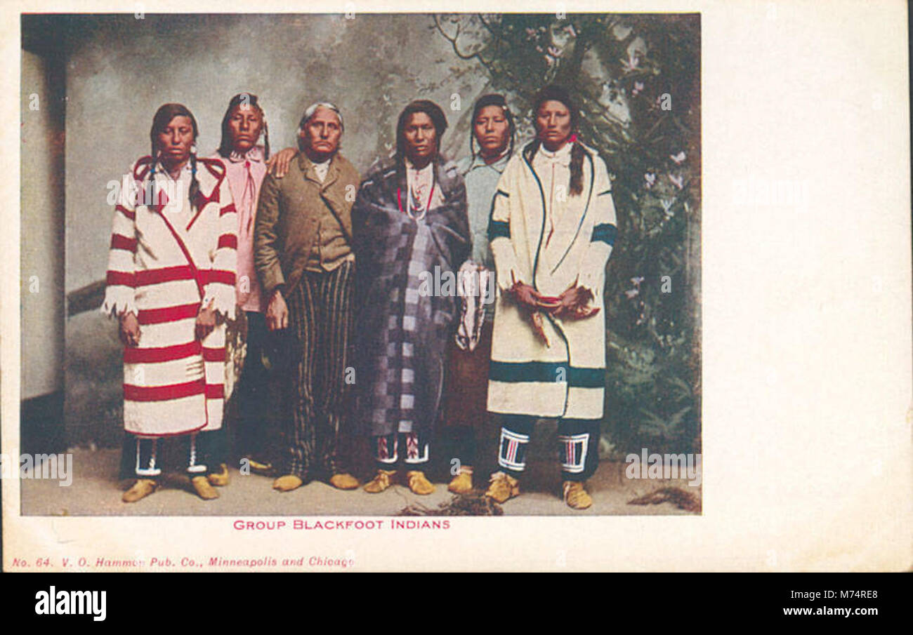 Blackfoot indians hi-res stock photography and images - Alamy