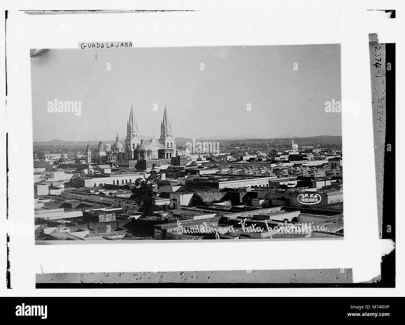 A view of Guadalajara, a city in Mexico, known for its historical ...