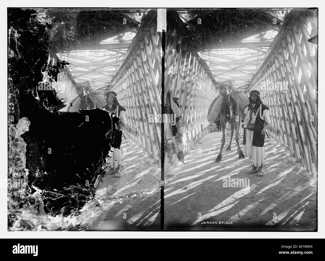 The Allenby Bridge, which crosses the Jordan River, serves as a major ...