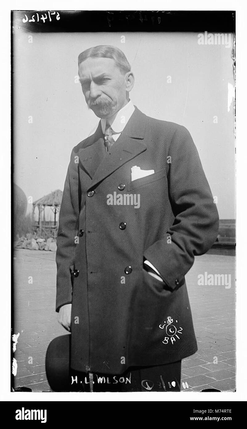 This portrait features H.L. Wilson, an important figure in American ...