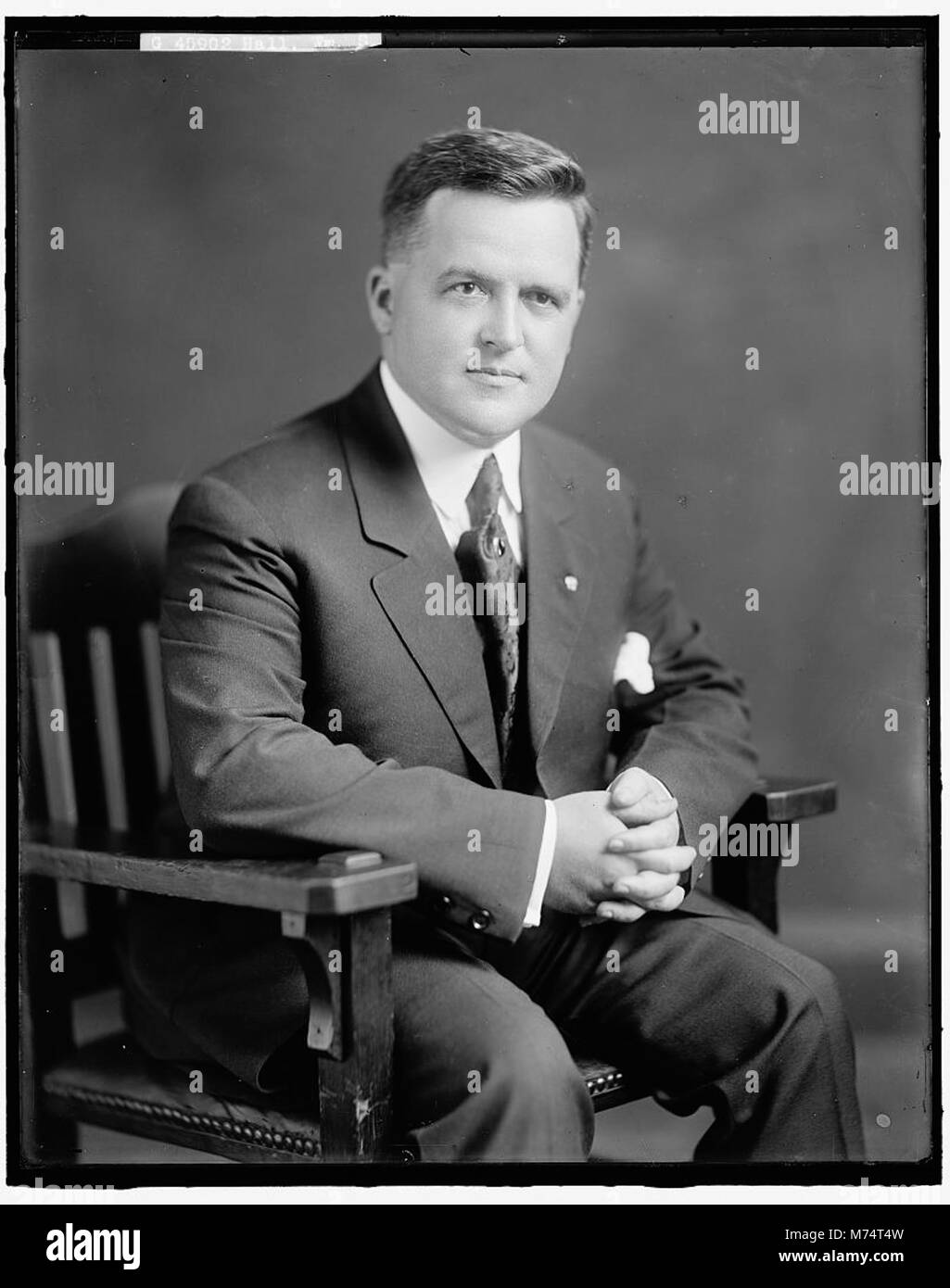 Portrait of William S. Hall, an important American figure from the ...