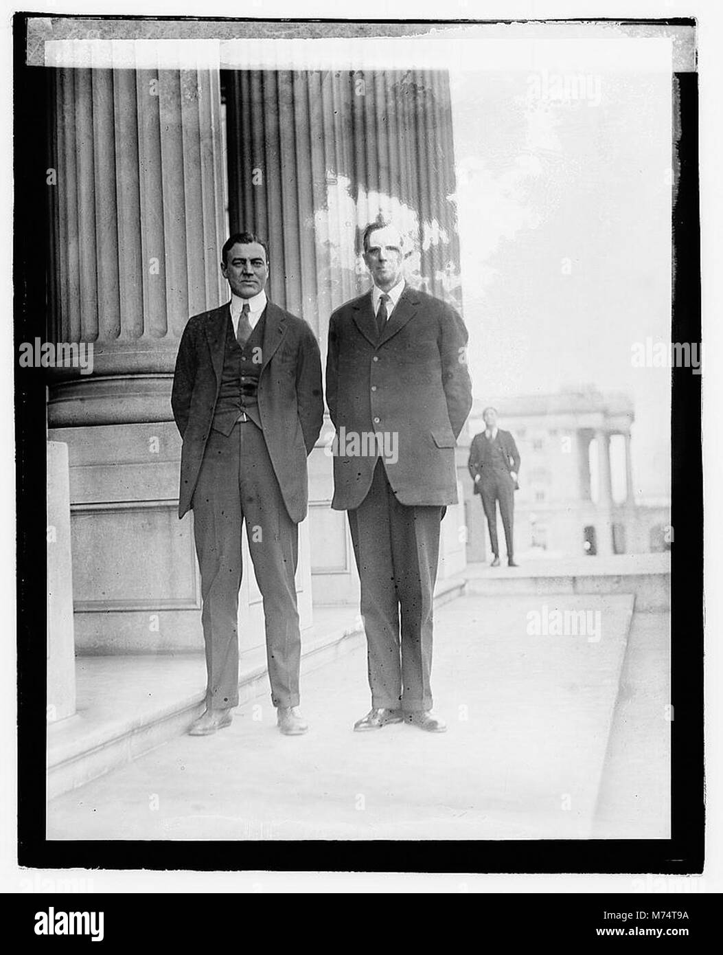 A photograph featuring Hamilton Fish, Sr. and Daniel R. Anthony, taken ...