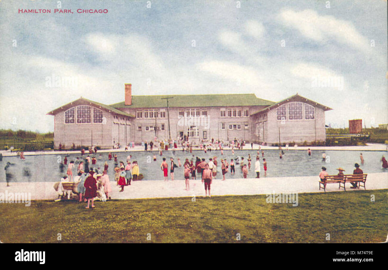 Hamilton Park, Chicago (NBY 417568 Stock Photo - Alamy