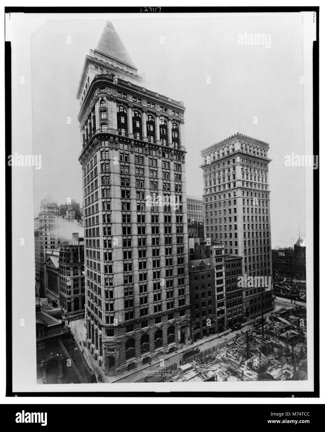 The Hanover National Bank Building, an important architectural feature ...