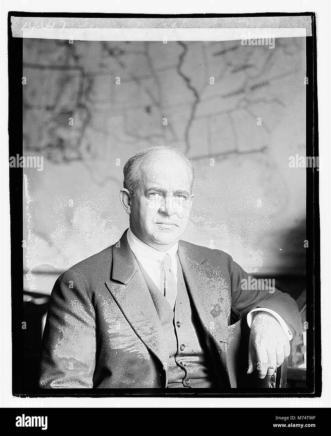 Portrait of Harry B. Hawes, a prominent figure in Missouri politics ...