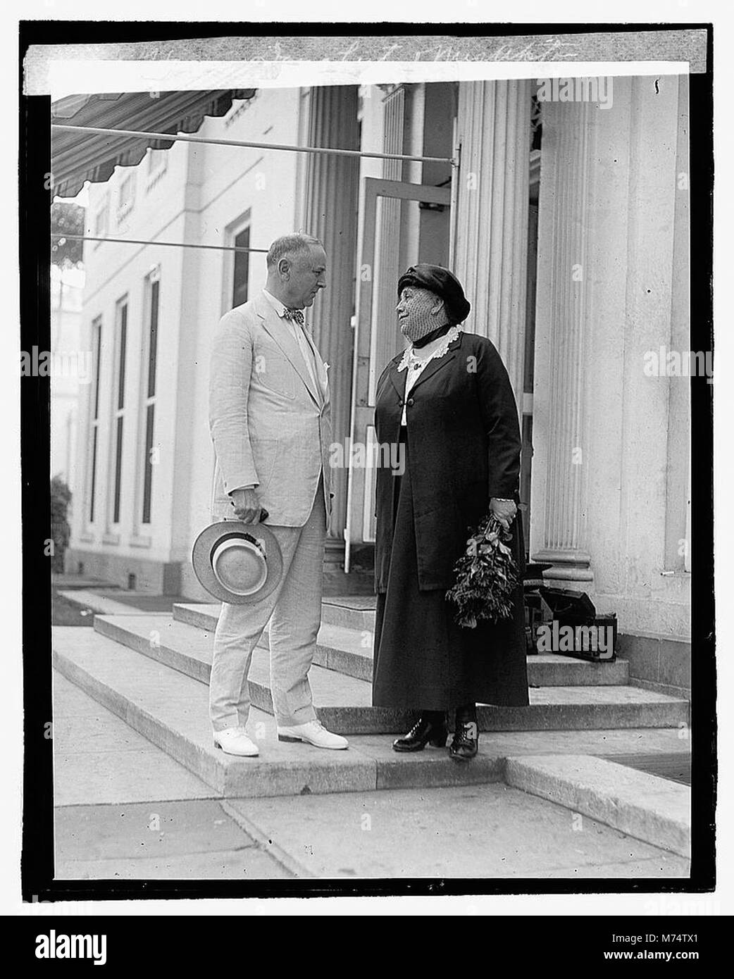 Harry Daugherty & Mrs. Upton, 8/17/22 Stock Photo - Alamy