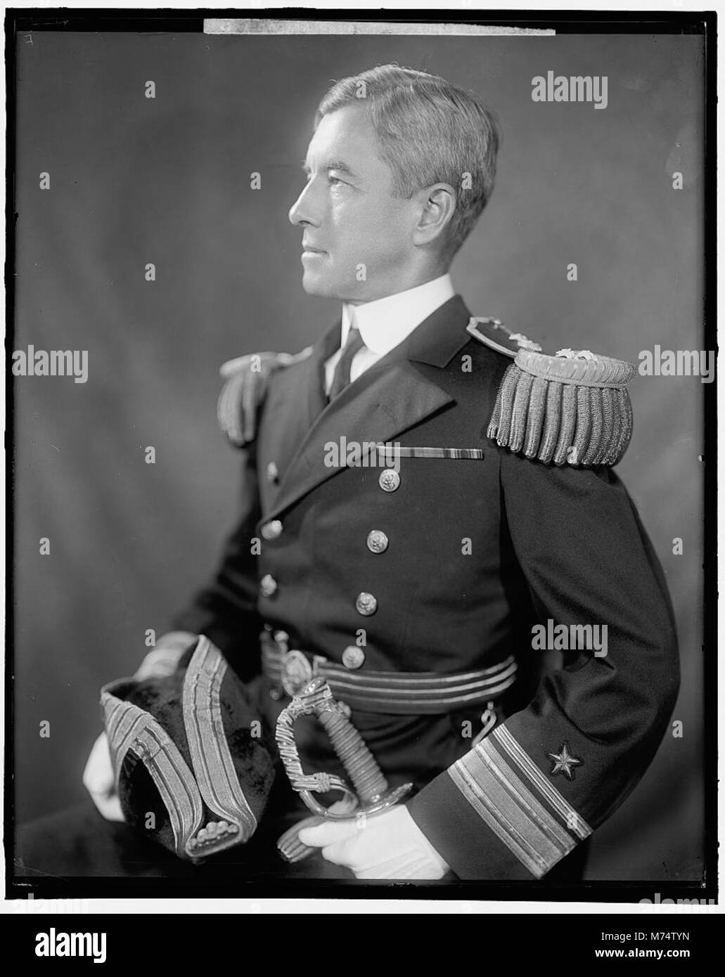 A portrait of Admiral Thomas Hart, a prominent figure in the United ...