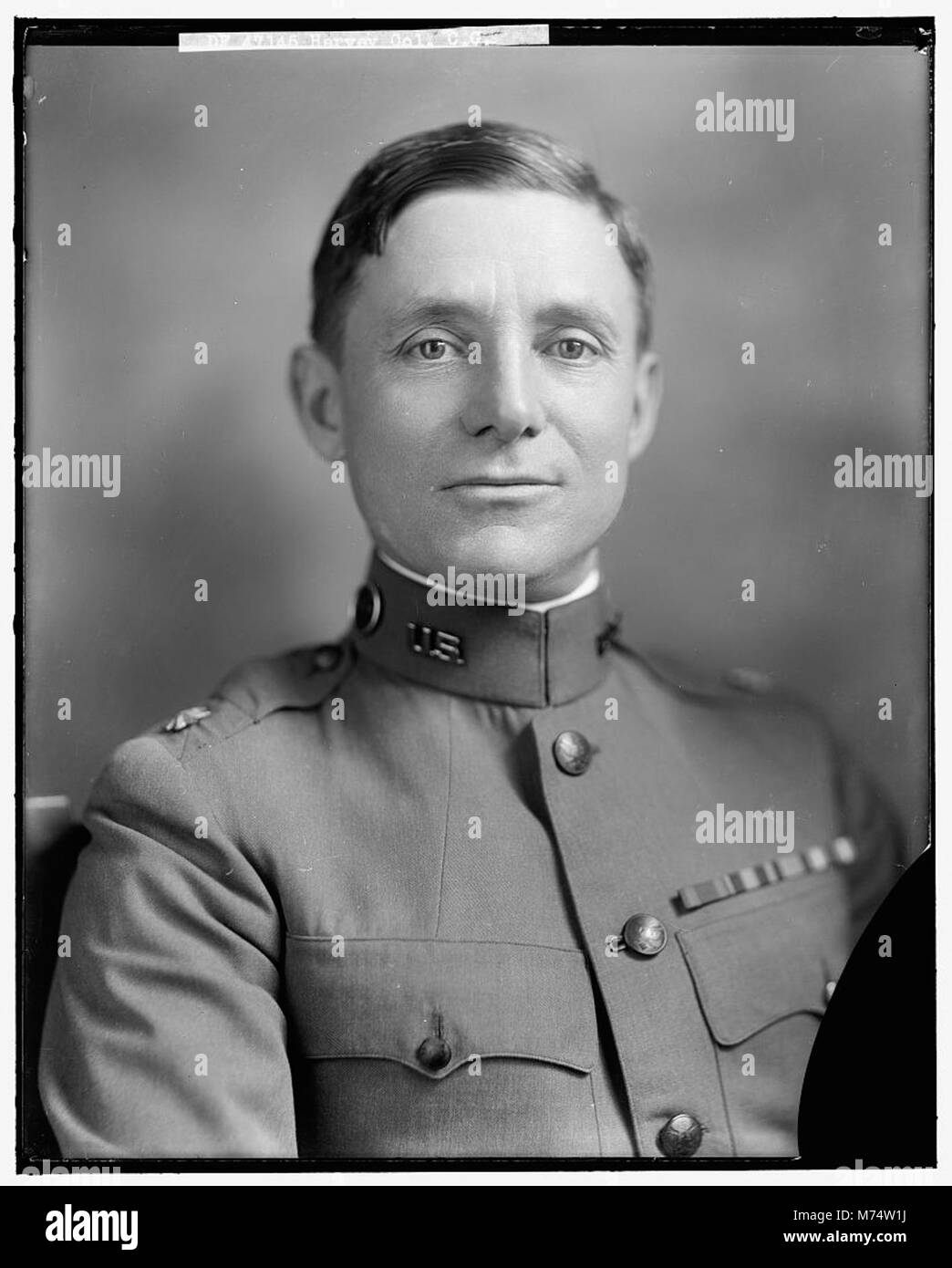 A portrait of Colonel C.G. Harvey, a distinguished military officer ...