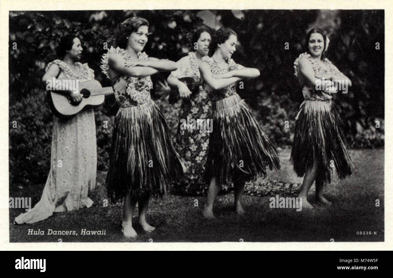 Hula dance history hi-res stock photography and images - Alamy