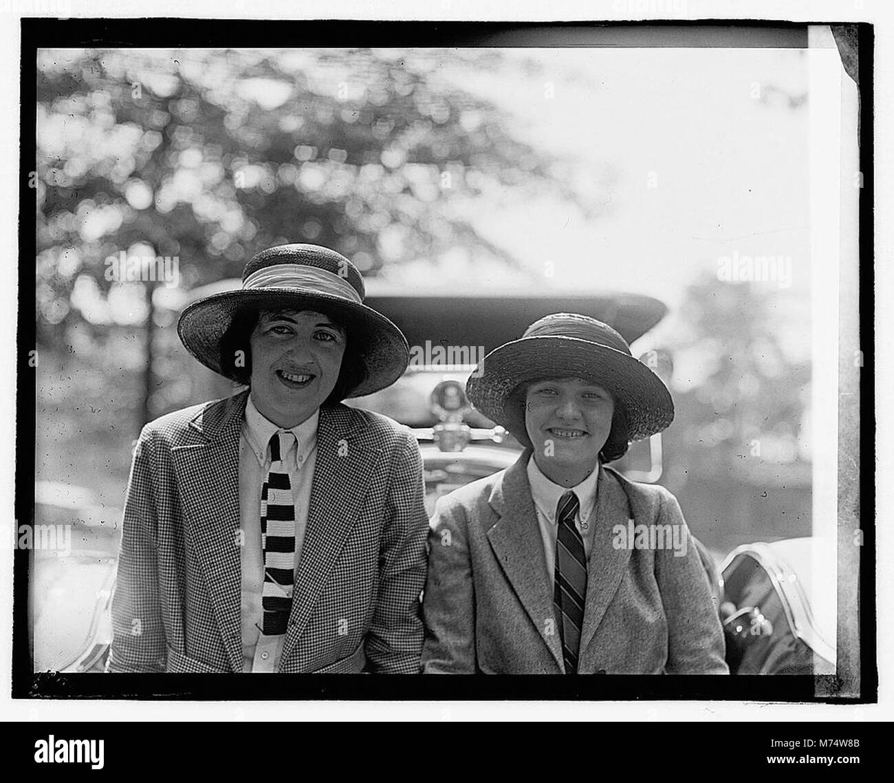 Photograph of Hazel Jones and Marion Cameron, likely documenting an ...