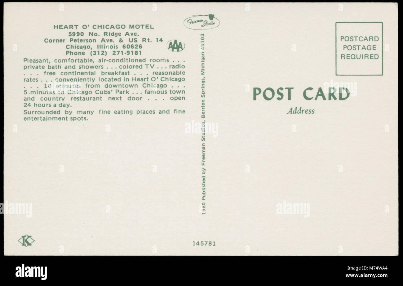 Heart o chicago motel hi-res stock photography and images - Alamy