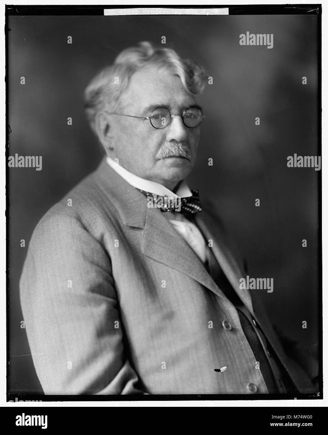 A portrait of J.H. Henderson, an honorable public figure, reflecting ...