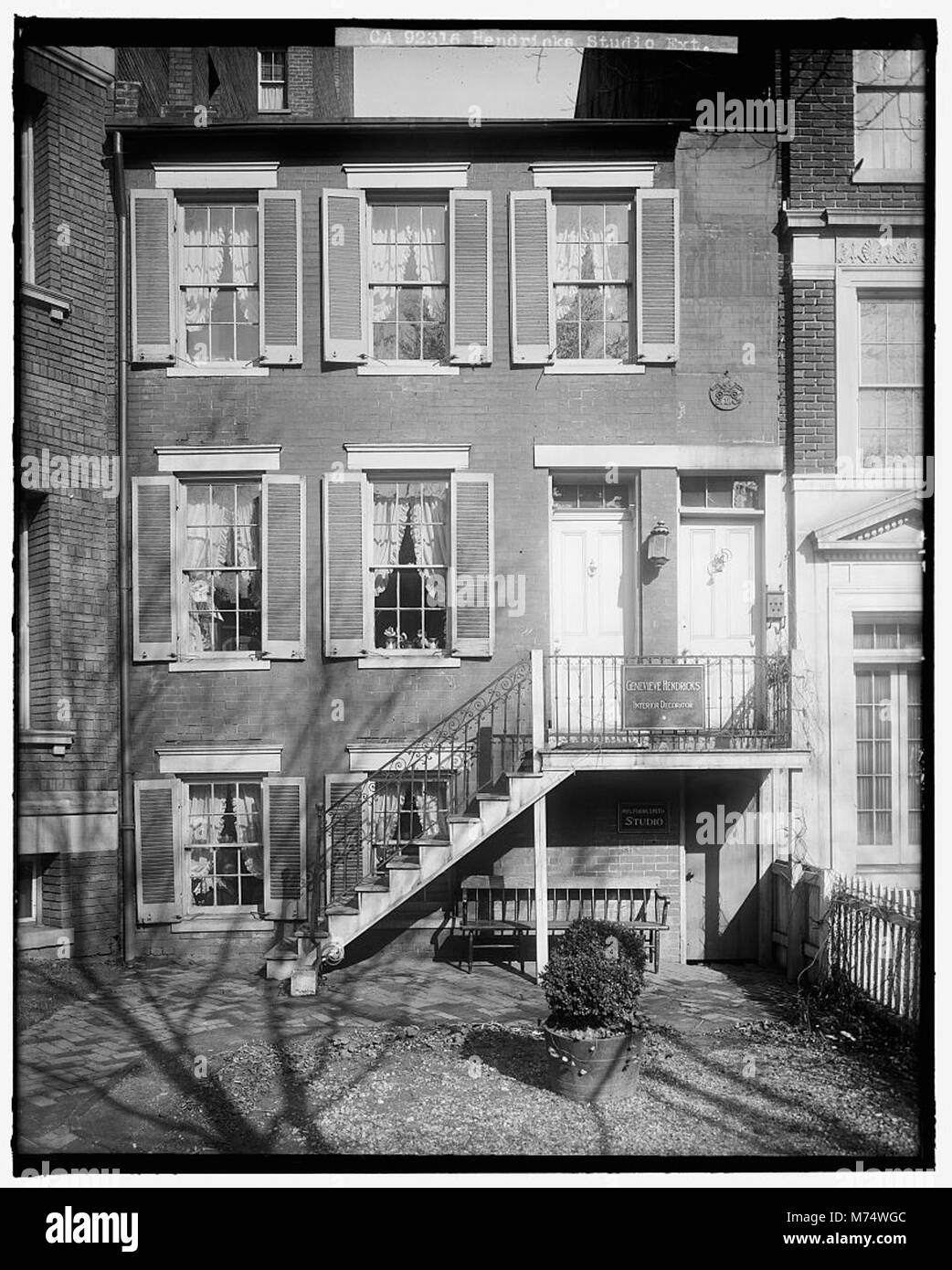 The exterior of Hendricks Studio, a notable location for photography ...