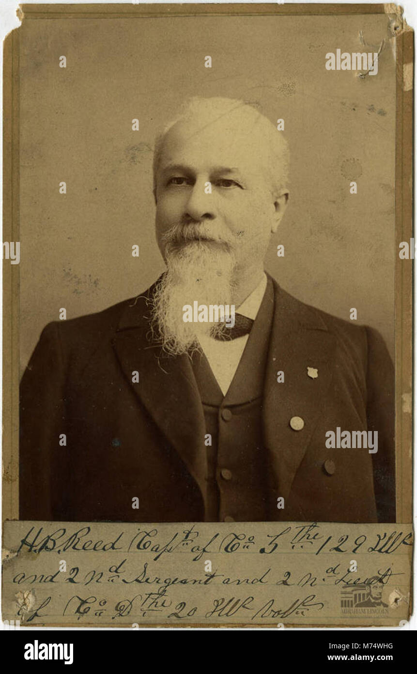 This image features Henry B. Reed, an important figure known for his ...