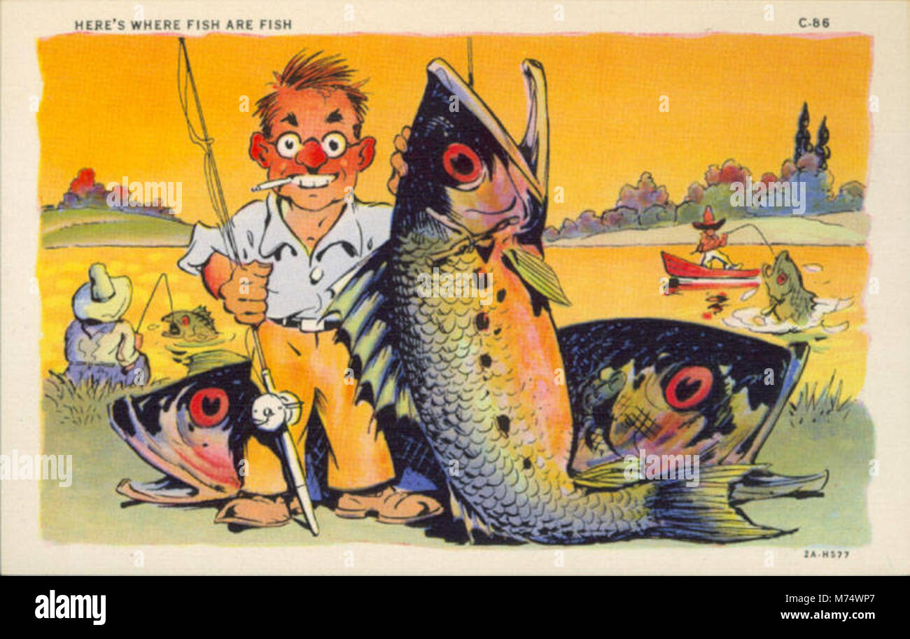 Here's Where Fish Are Fish. (NBY 428691 Stock Photo - Alamy
