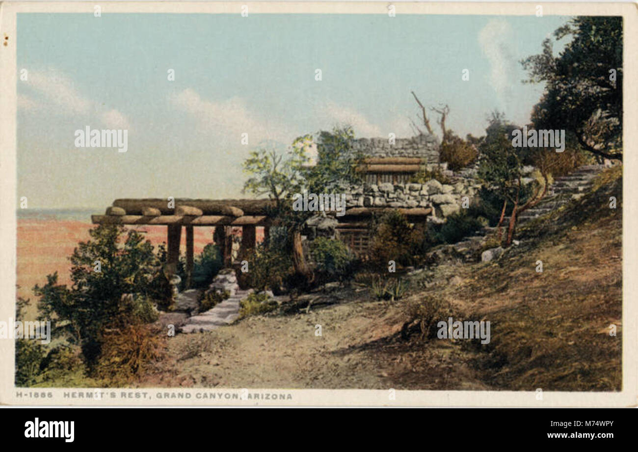 Hermit's Rest is a historical structure located within the Grand Canyon ...