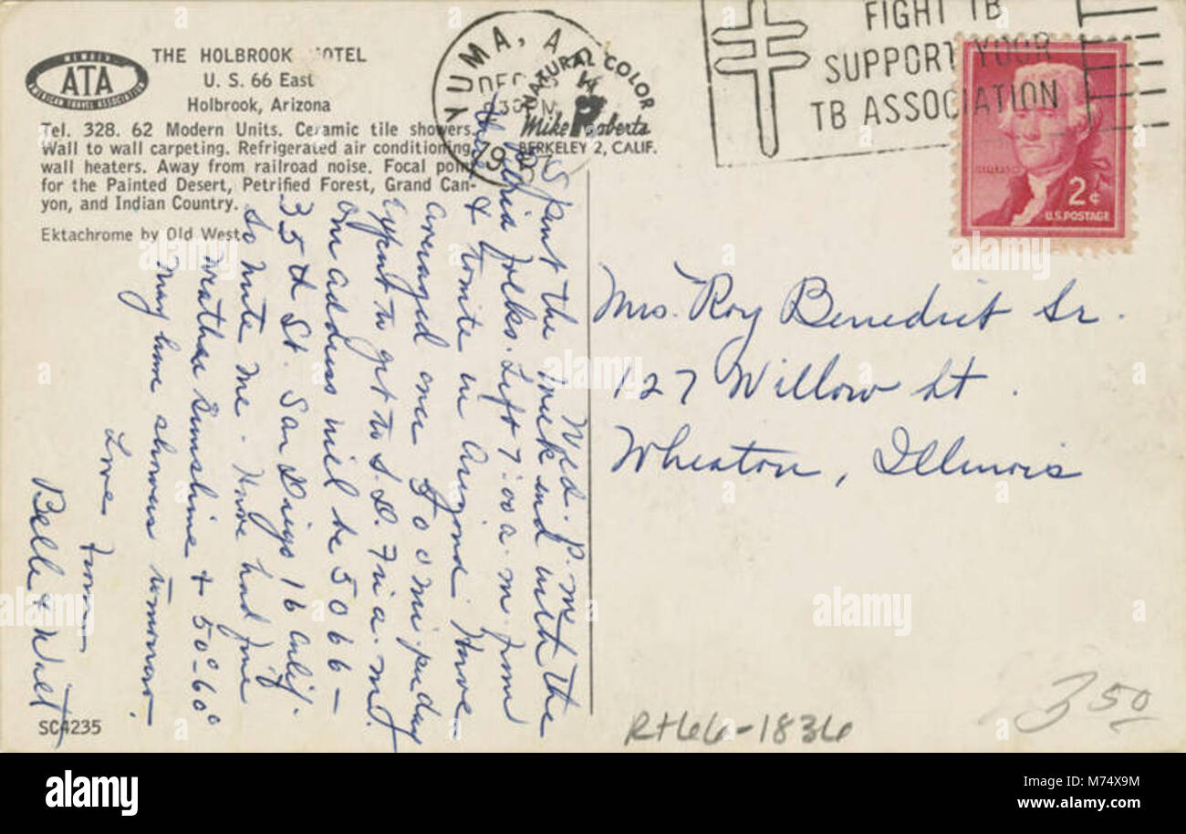 The Holbrook Motel, a notable roadside accommodation, provided ...