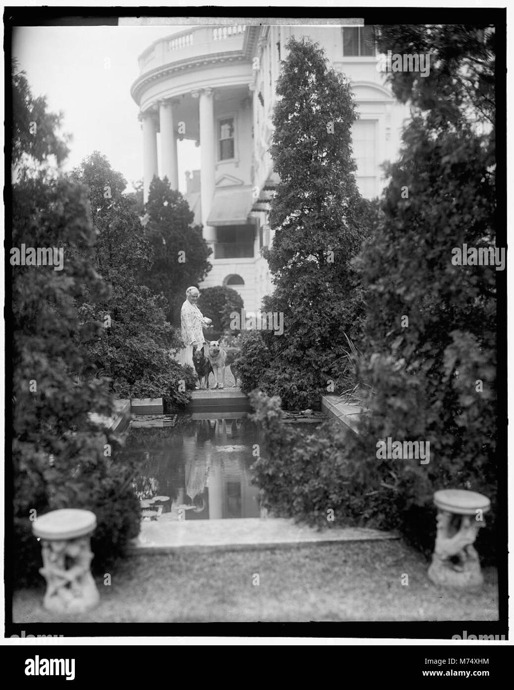 A photograph of Mrs. Herbert C. Hoover, wife of the 31st President of ...