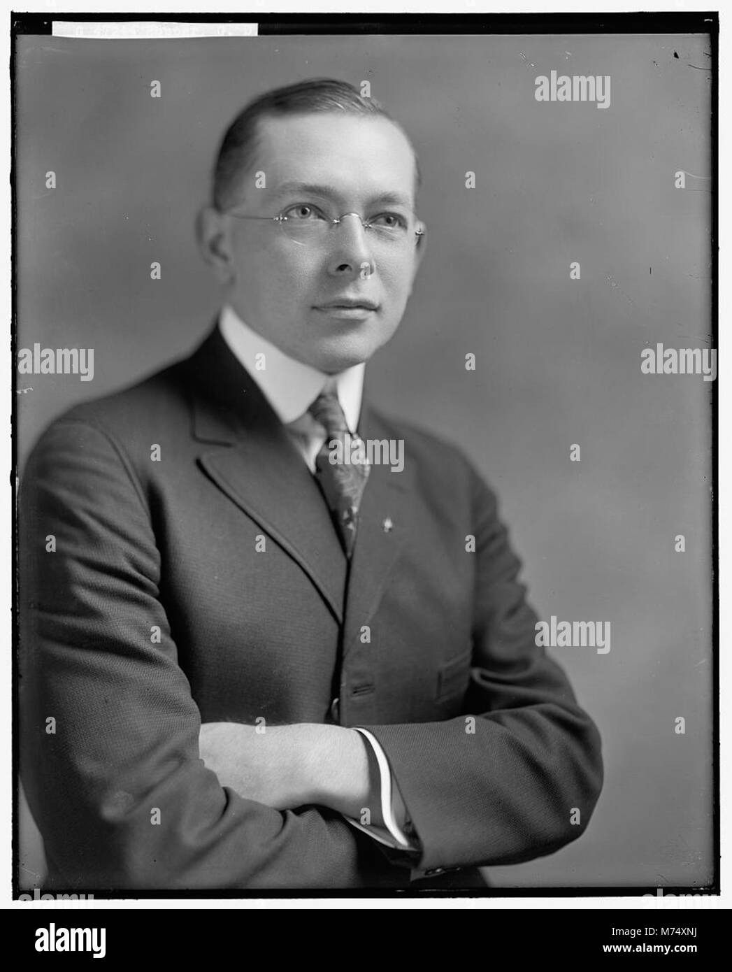 George D. Hopper, an influential figure, is captured in this historical ...