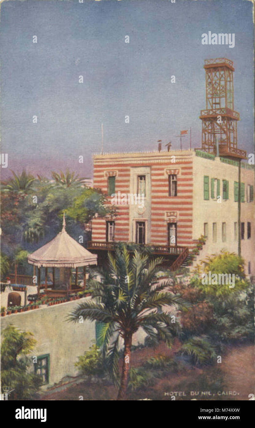 Hotel du nil hi-res stock photography and images - Alamy