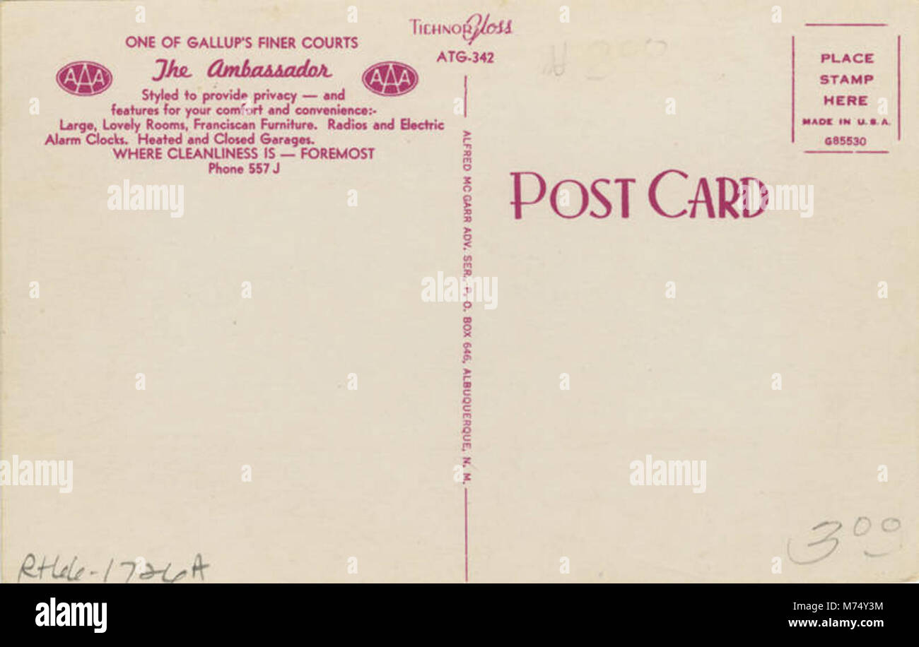 Ambassador lodge hi-res stock photography and images - Alamy