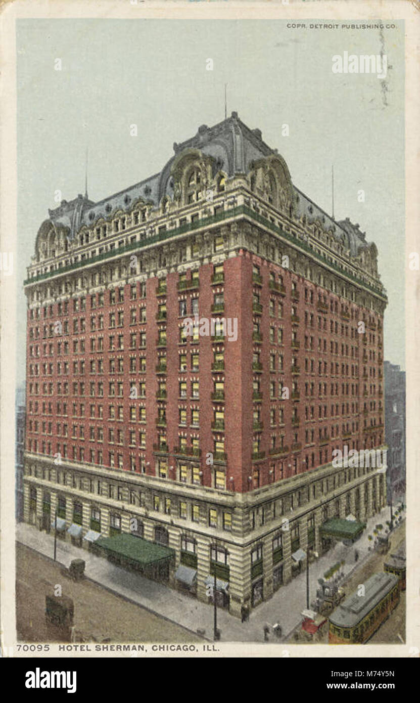 Hotel Sherman (NBY 9666 Stock Photo - Alamy