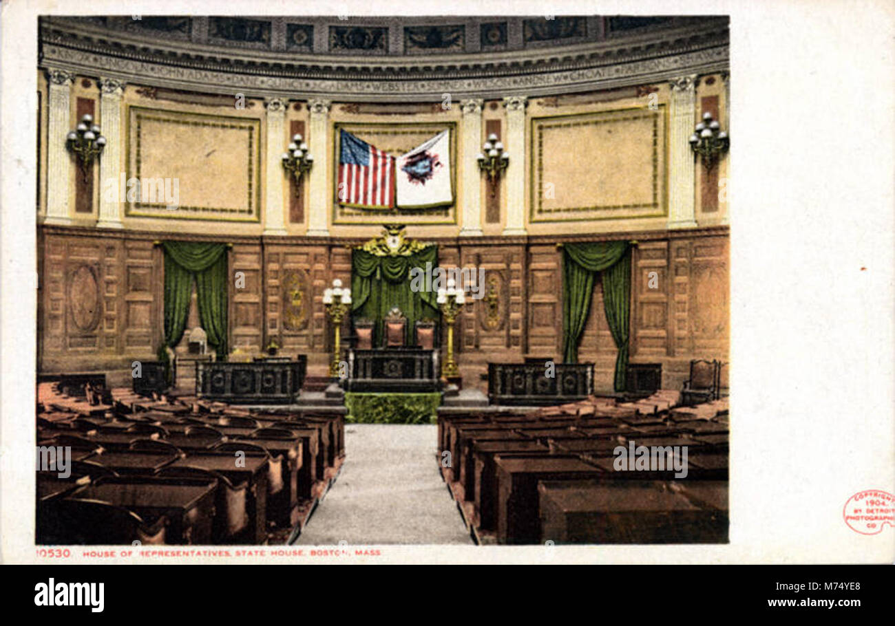 House of Representatives, State House (NBY 1805 Stock Photo - Alamy