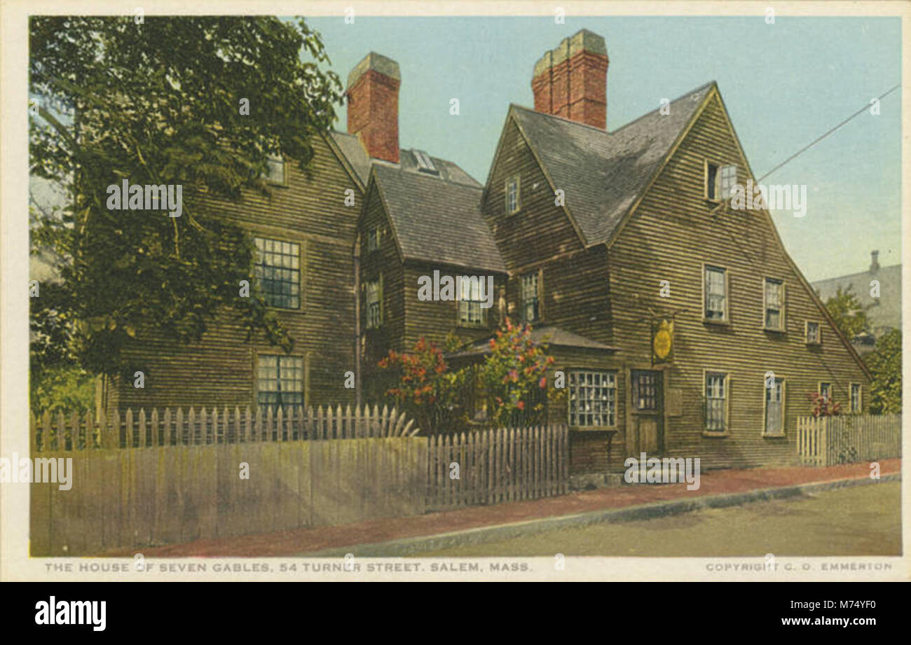 The House of Seven Gables, located at 54 Turner Street, is a historic ...