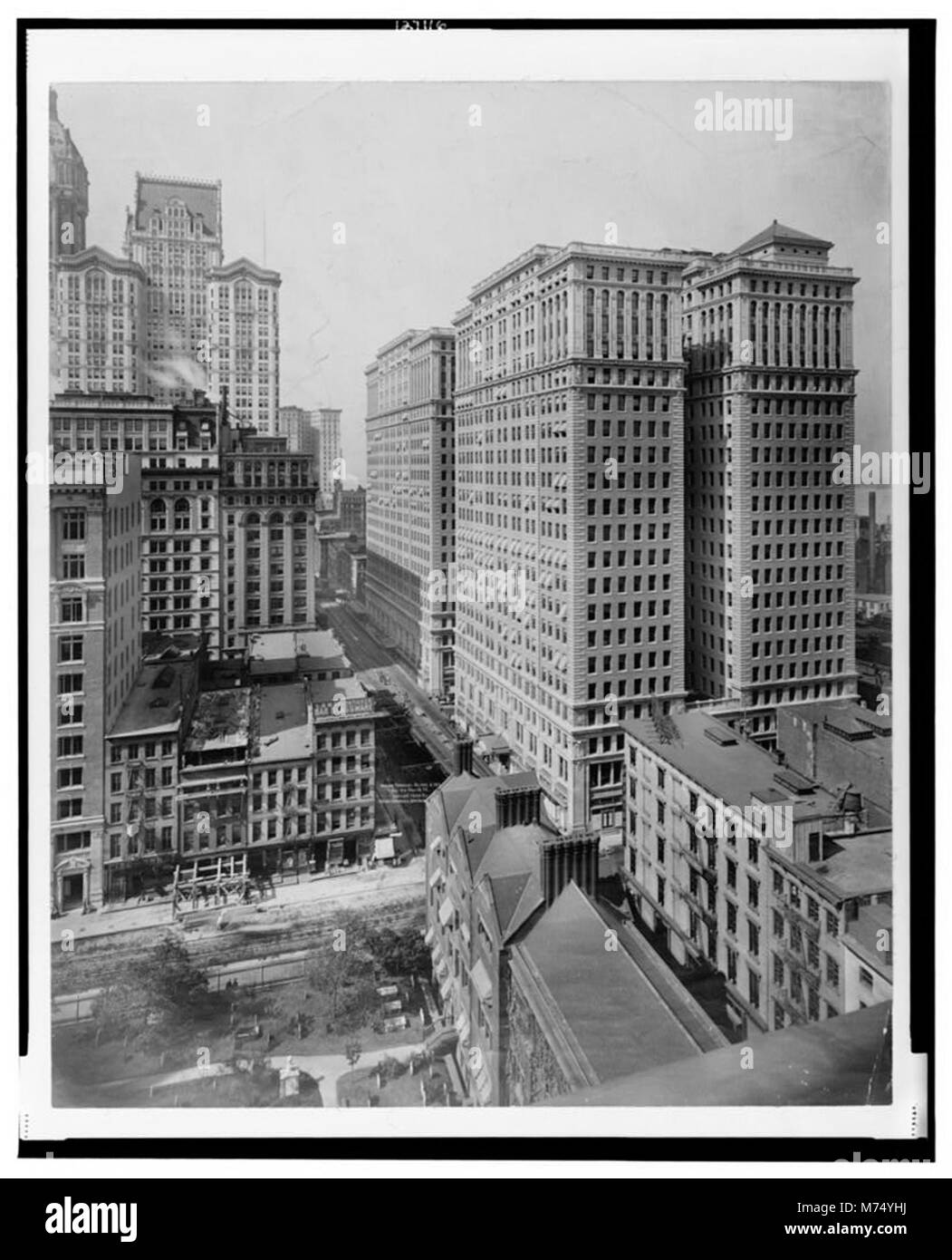 The Hudson Terminal Buildings, located at 30-50 Church Street in New ...