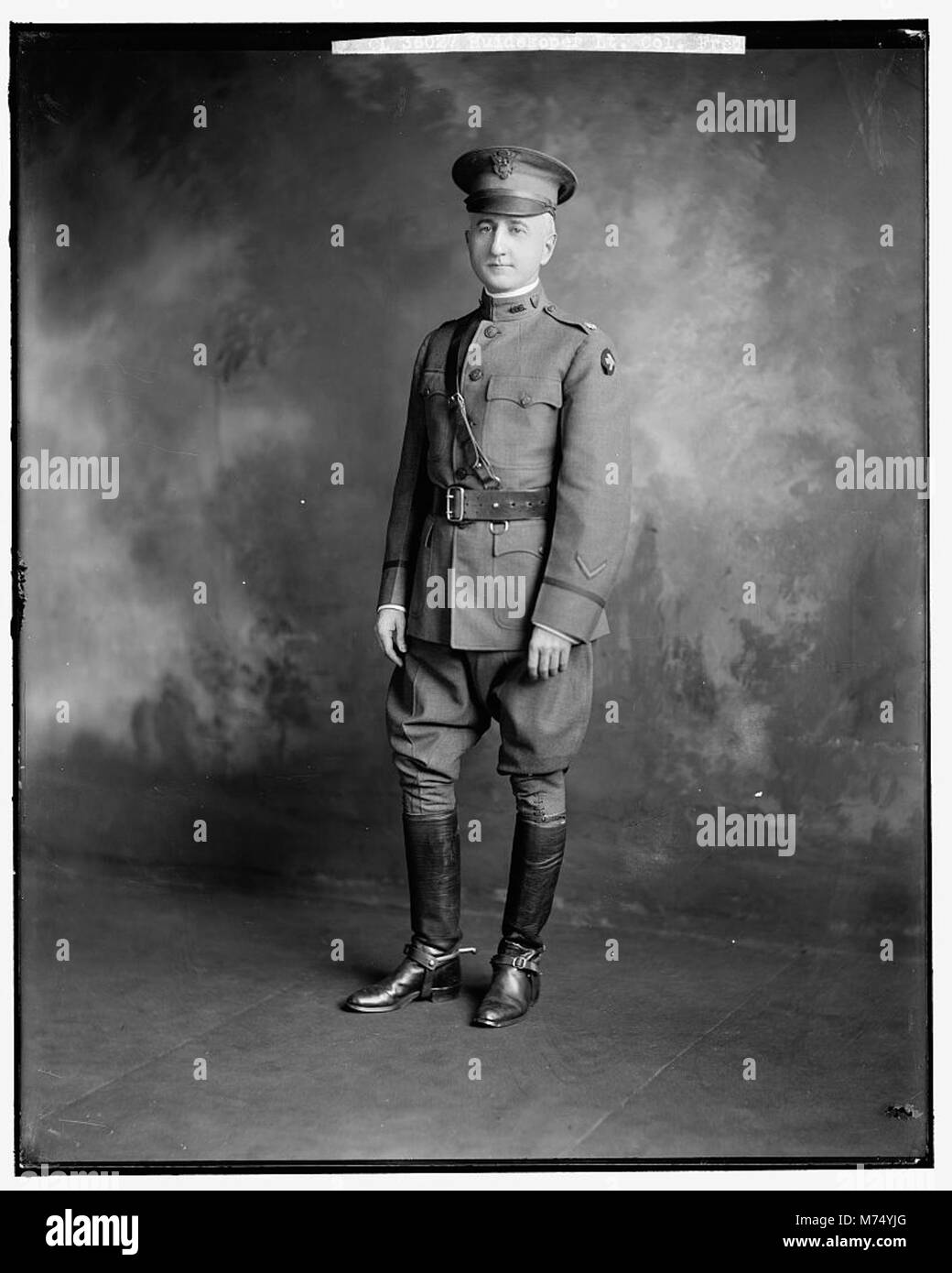 A portrait of Fred Huidekoper, U.S. Lieutenant Colonel, capturing his ...